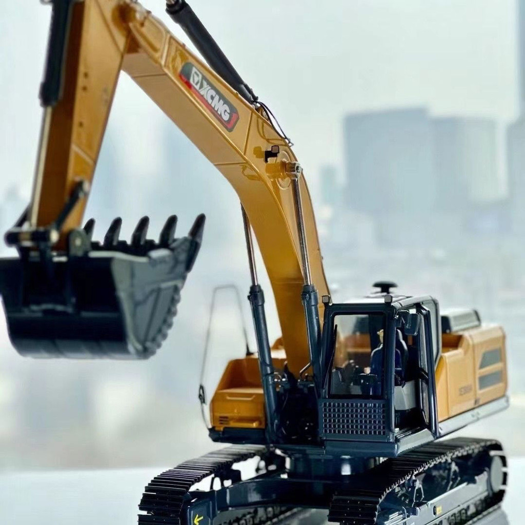 Straw Straw Original Factory 1: 30 Xu Gong Excavator Excavator XE380GK Alloy Forklift ...