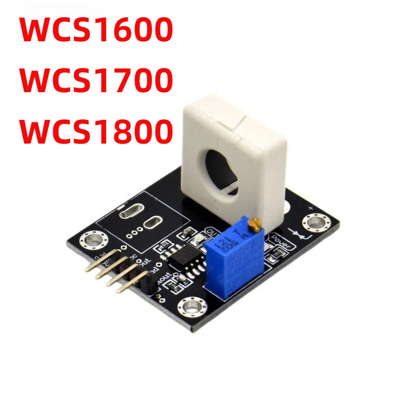 WCS1600 WCS1700 WCS1800 3-5V Hall Current Sensor Adjustable DC 100A 70A ...