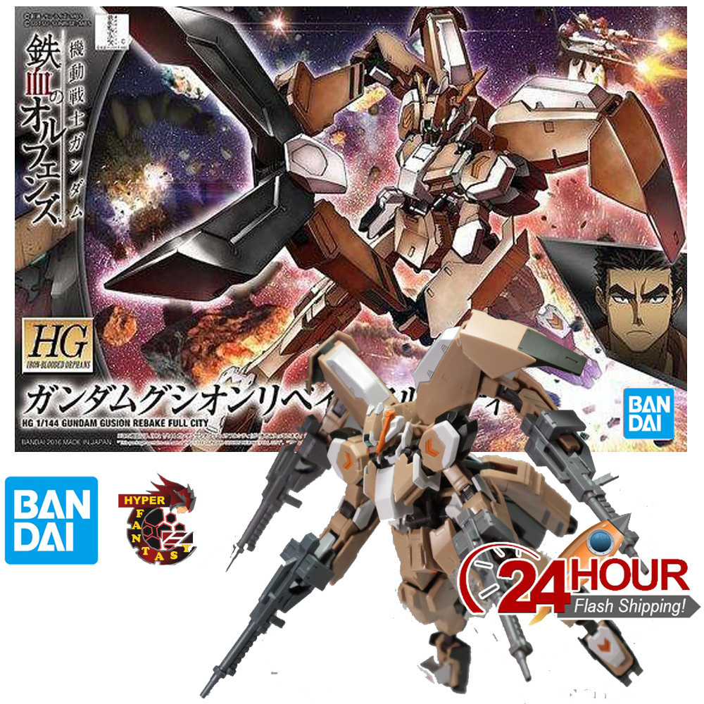 BANDAI HG IBO 1/144 Gundam Gusion Rebake Full City (Gundam Model Kits) Mobile Suit Gundam: Iron ...