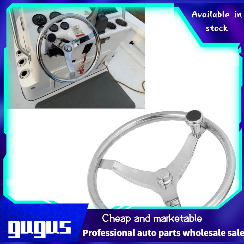 Gugushop Steering Wheel 316 Stainless Steel Weather Resistant Boat with ...