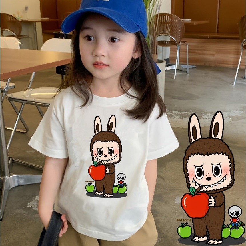 New Labubu Pop Mart T-Shirt Unisex cotton 1 Can Be Worn By Both Men ...