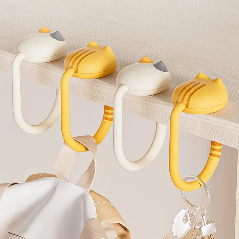 Deskside Backpack Hooks Adjustable Student Bag Hook Hanger Table Side ...