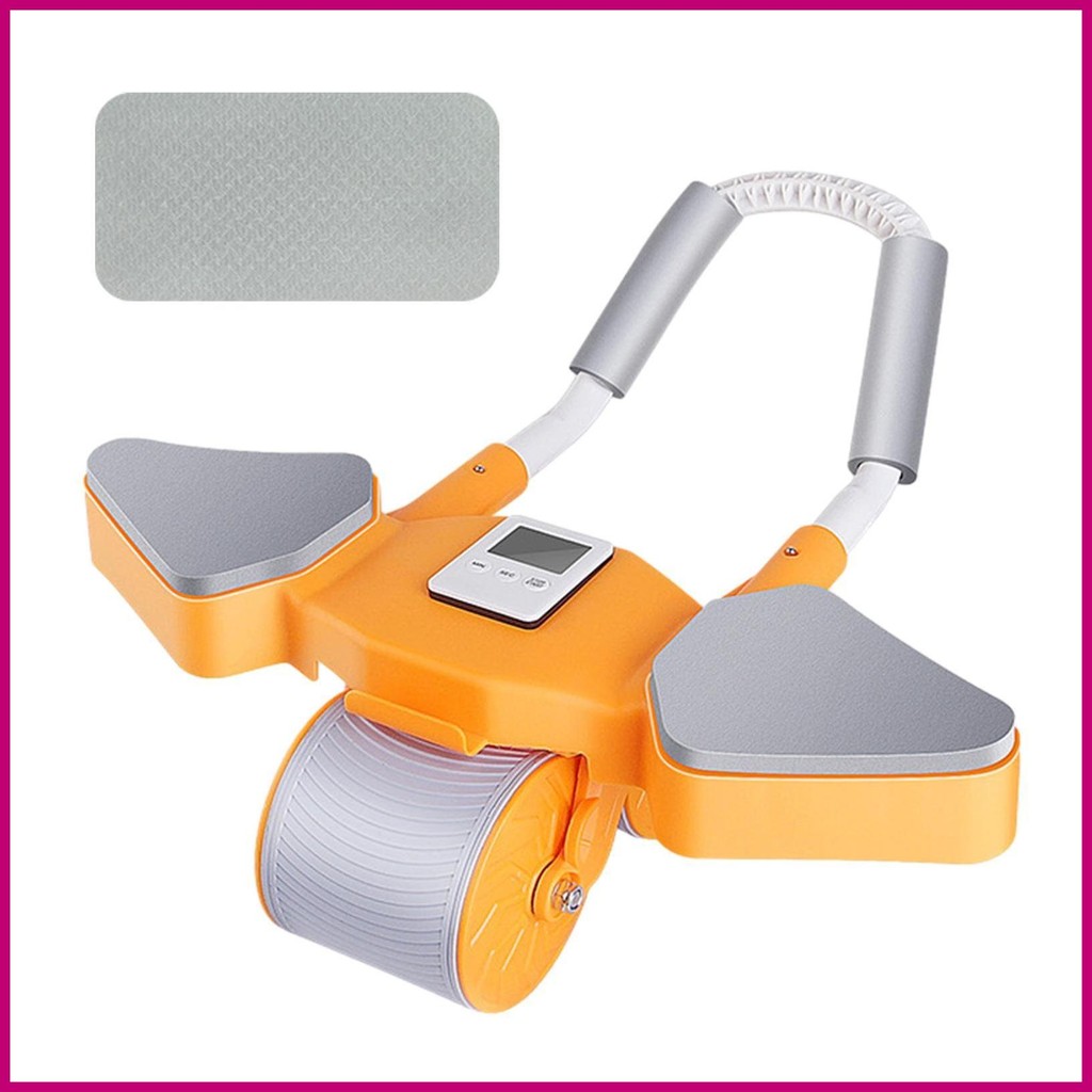 Abdominal Roller with Elbow Support Fitness Roller Wheel Core Workout ...