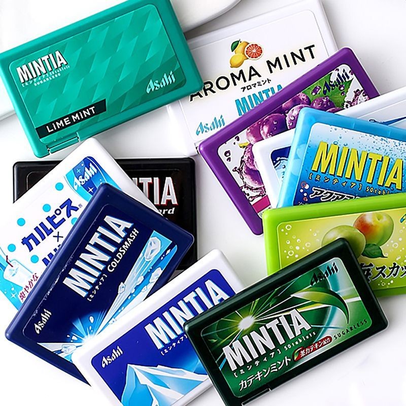 Asahi Asahi Sugar-Free Mint Candy MINTIA Cool Cool Fresh Breath Kiss ...