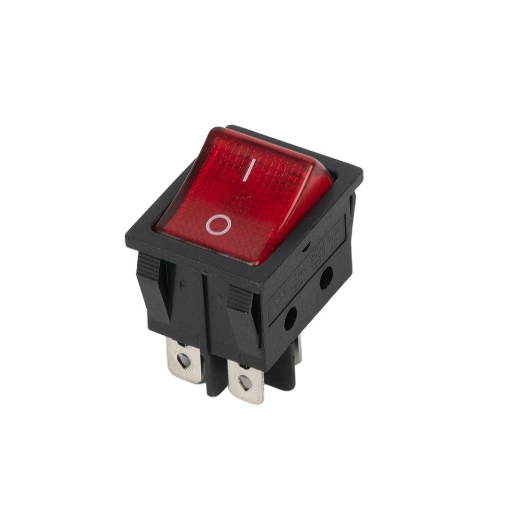 FIVEST| RED 2 Position 4 Pins Switch POWER PUMP ON OFF Illuminated ...