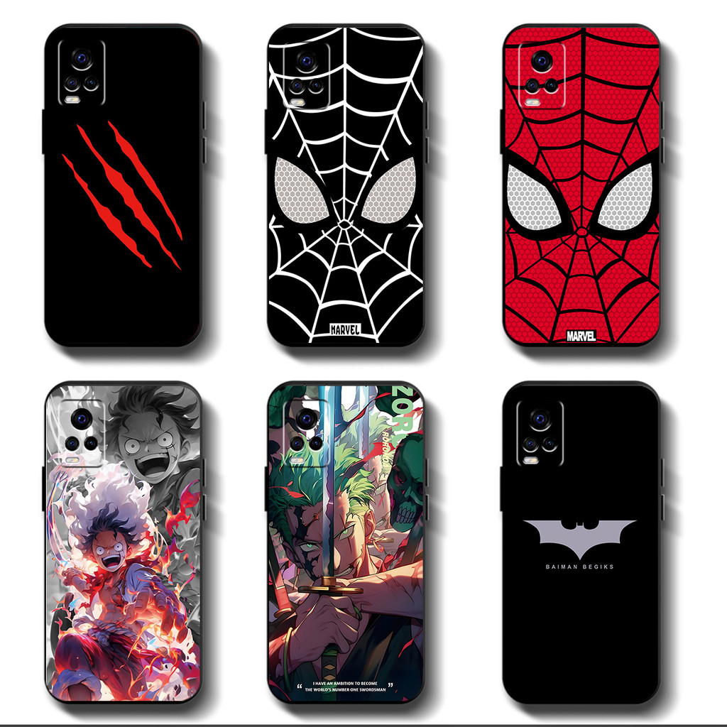 Black Soft Case for VIVO V20 V20pro V2021 V2040 V2025 Anticrack Casing ...