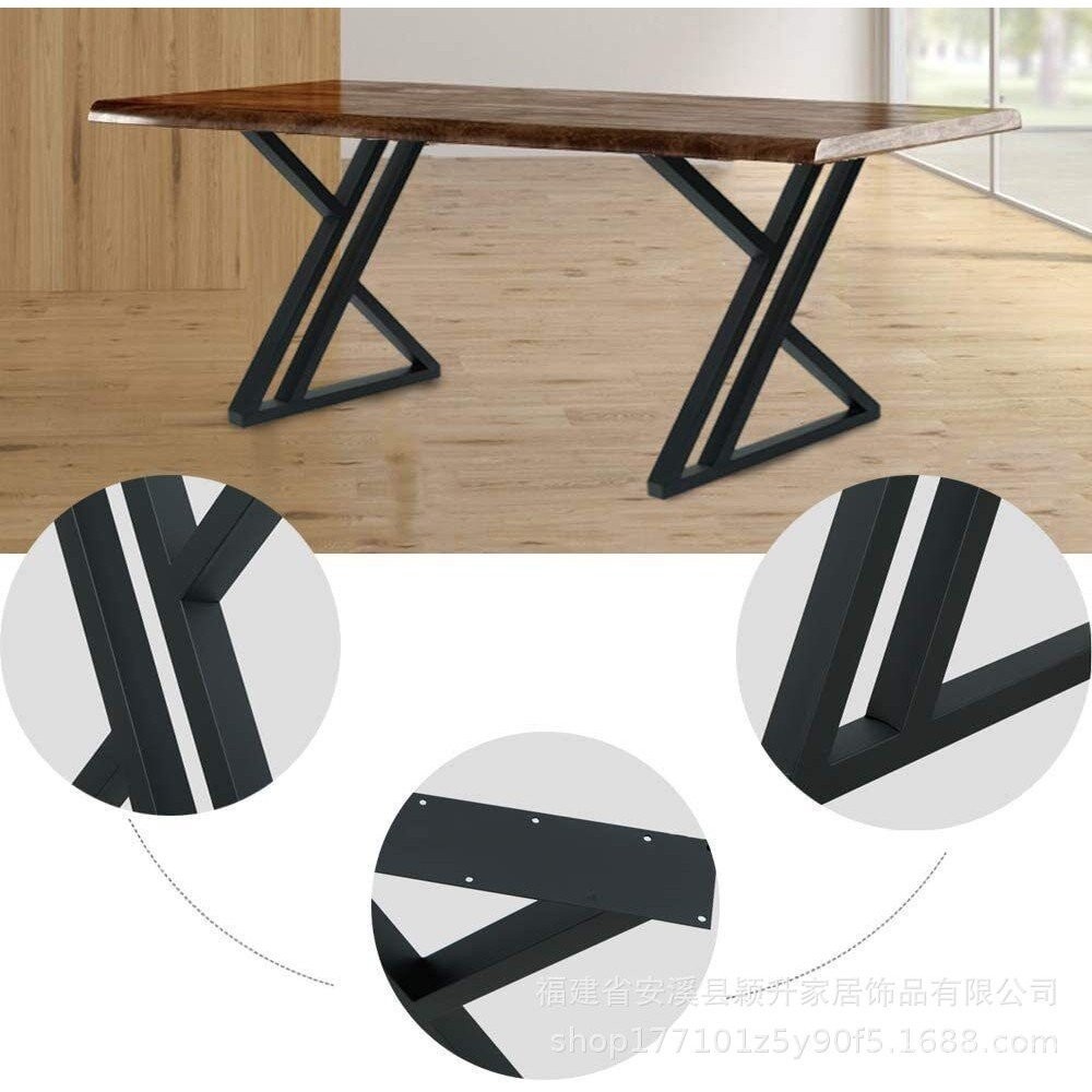 Aksesori perabot rentas sempadan, bingkai sokongan kaki meja, rak besi ...