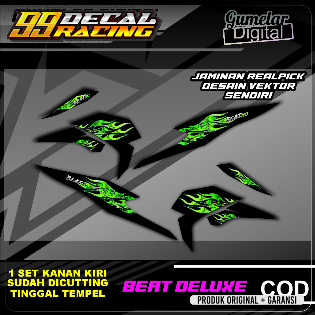 Simple STRIPPING HONDA BEAT DELUXE BEAT STREET API LIVERY SS R ALREADY ...