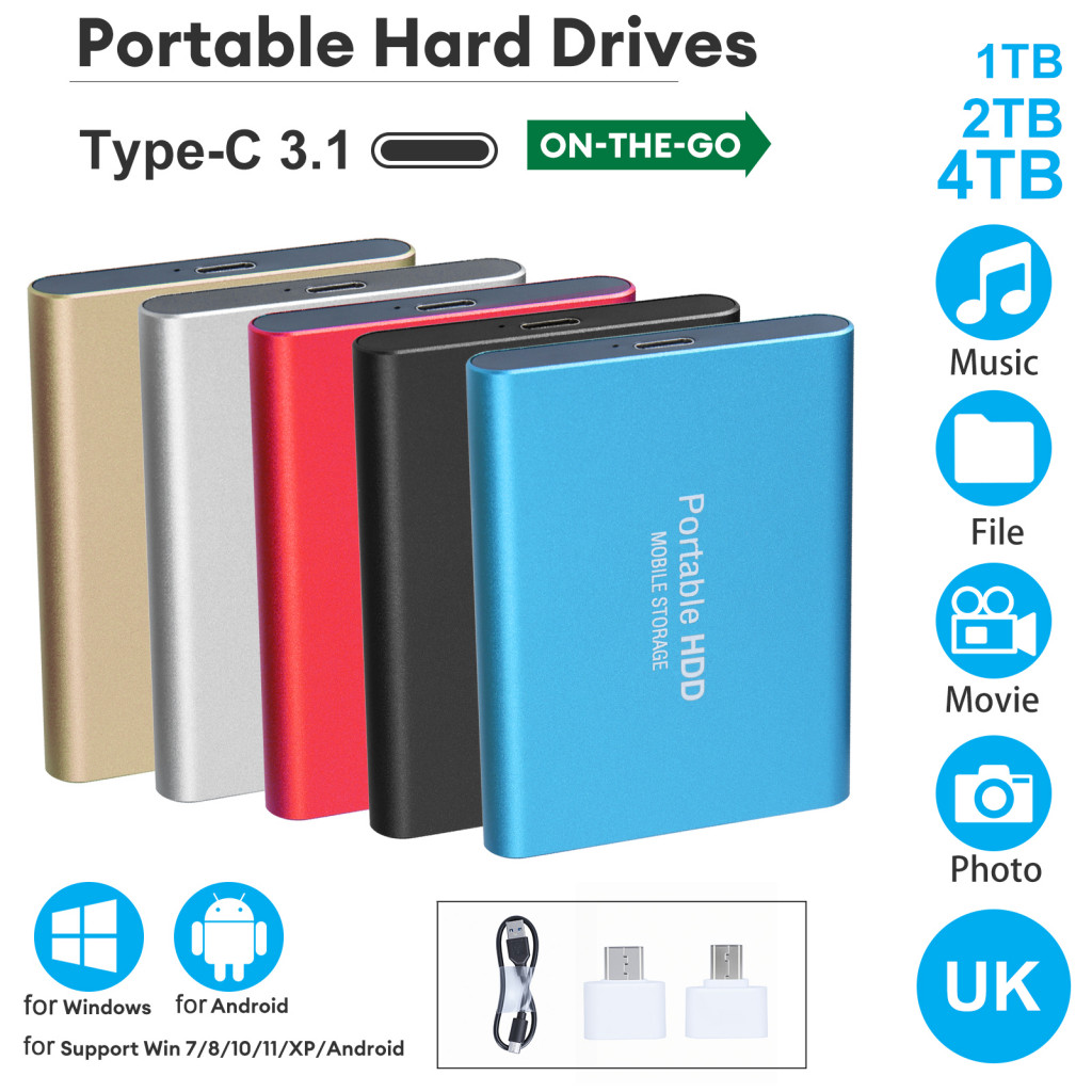 High-speed External Storage Type-c Portable Storage Device Ultra-fast ...