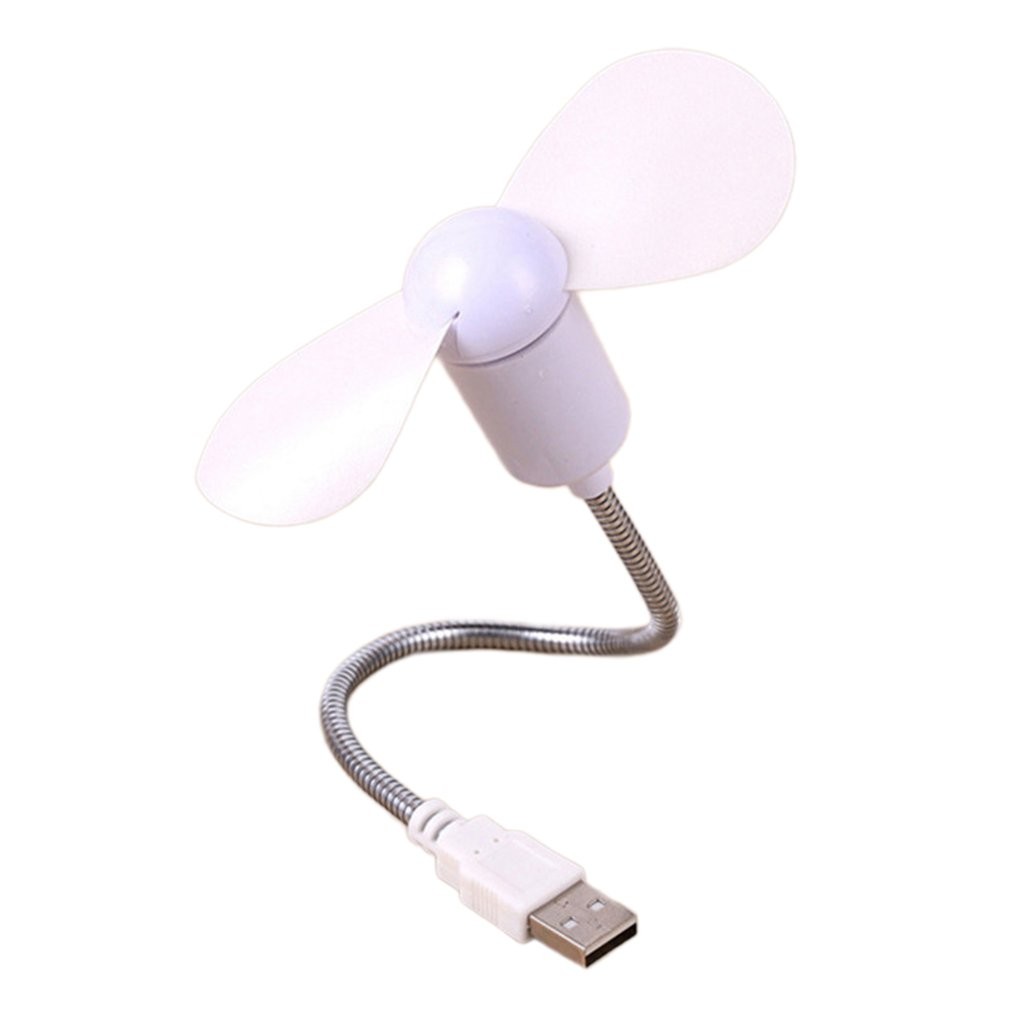 Mini Snake Fan Silent Soft Leaf Fan Computer Usb Fan Bendable Freely ...