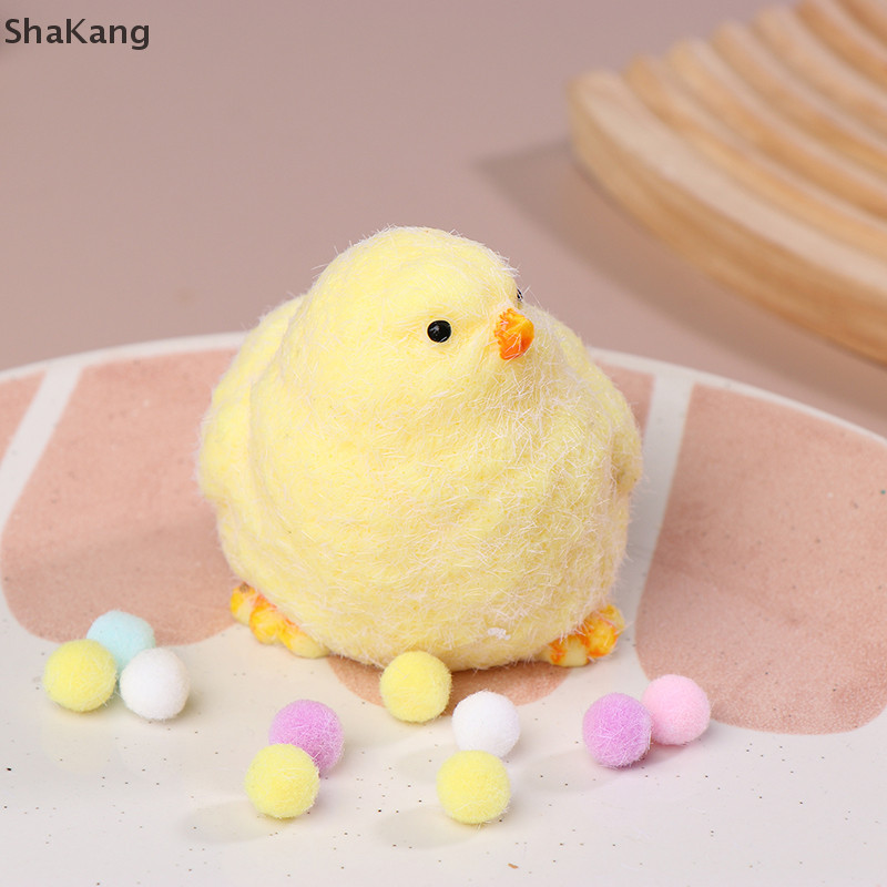 SKMY Handmade Yellow Big Chicken Plush Silicone Squishy Pinching Toys ...