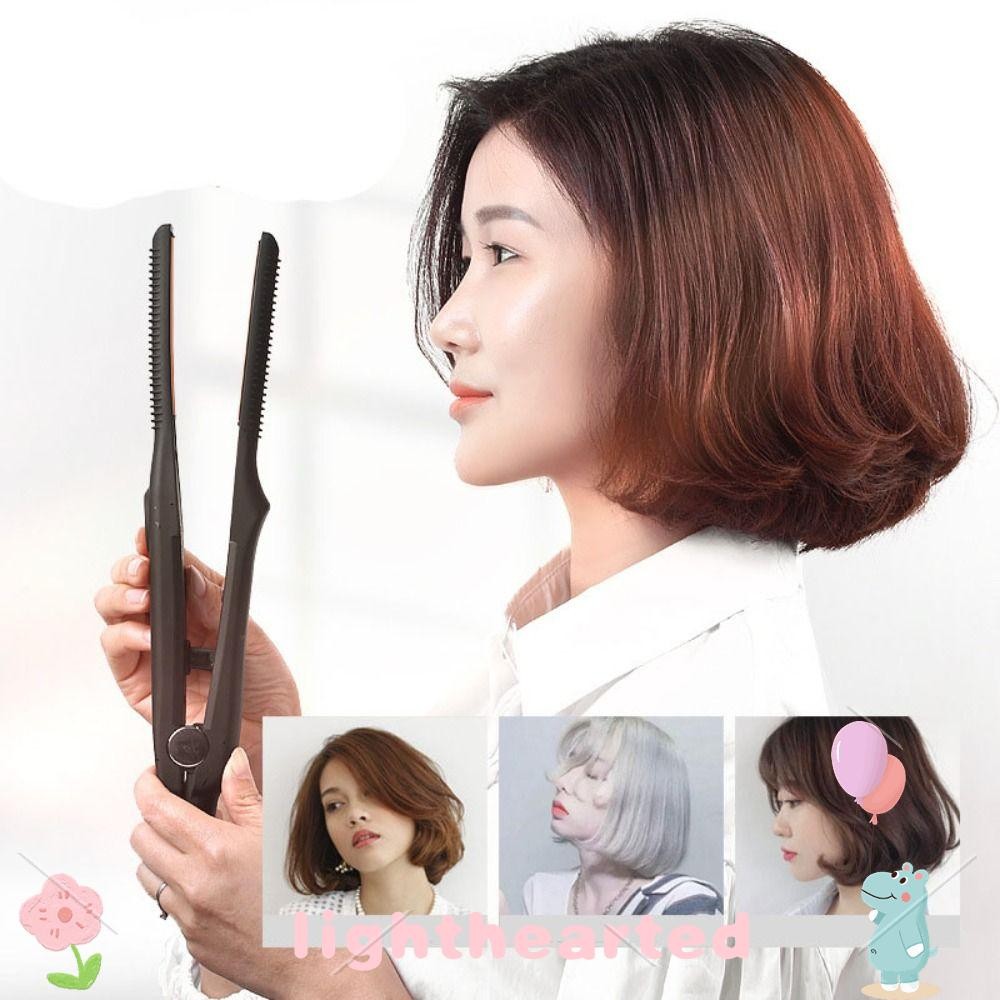 LIGHTHEARTED 2 in 1 Hair Straightener, Professional Portable Mini Hair ...