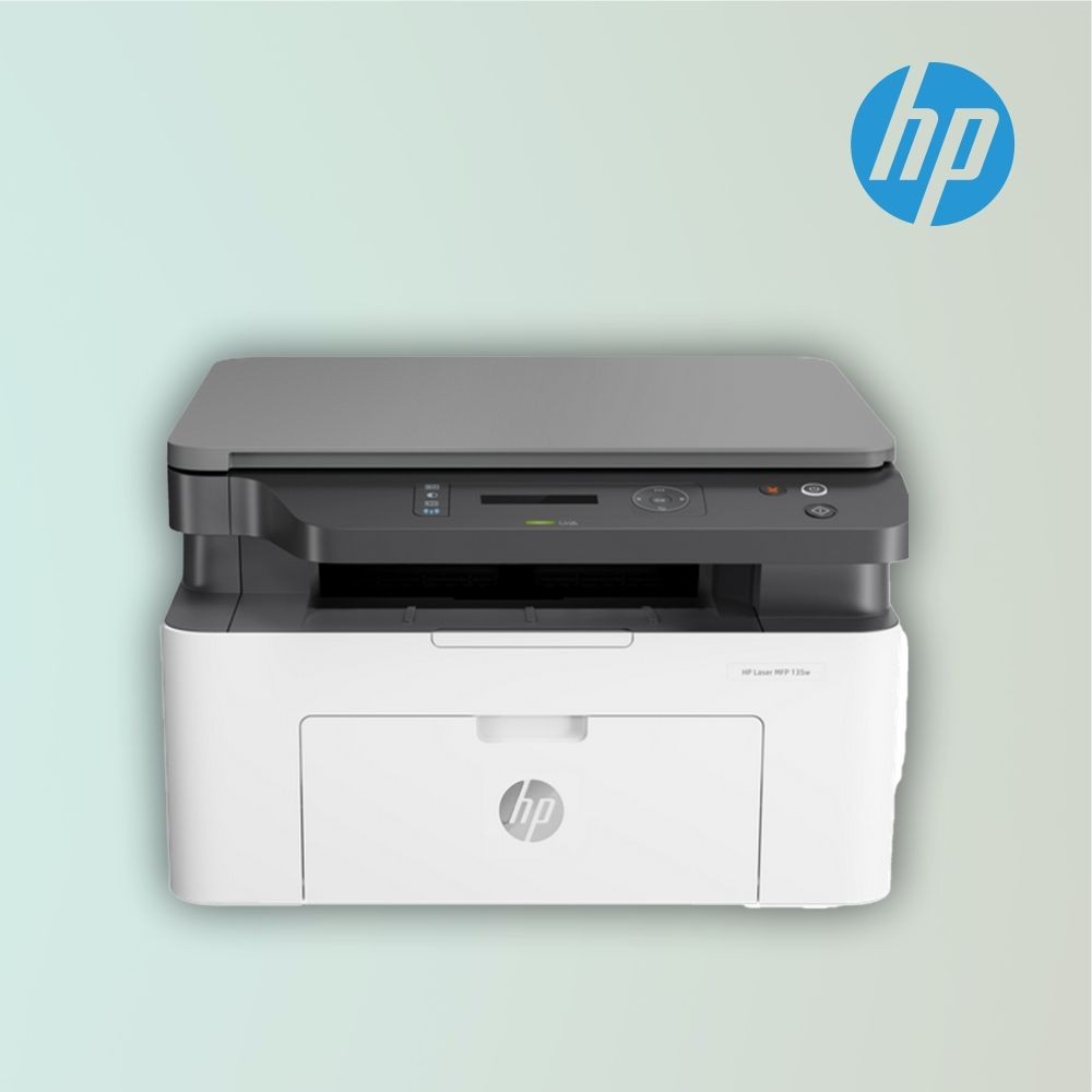 HP LASER MFP 135W ALL IN ONE MULTI FUNCTION MONO WIRELESS LASER PRINTER ...