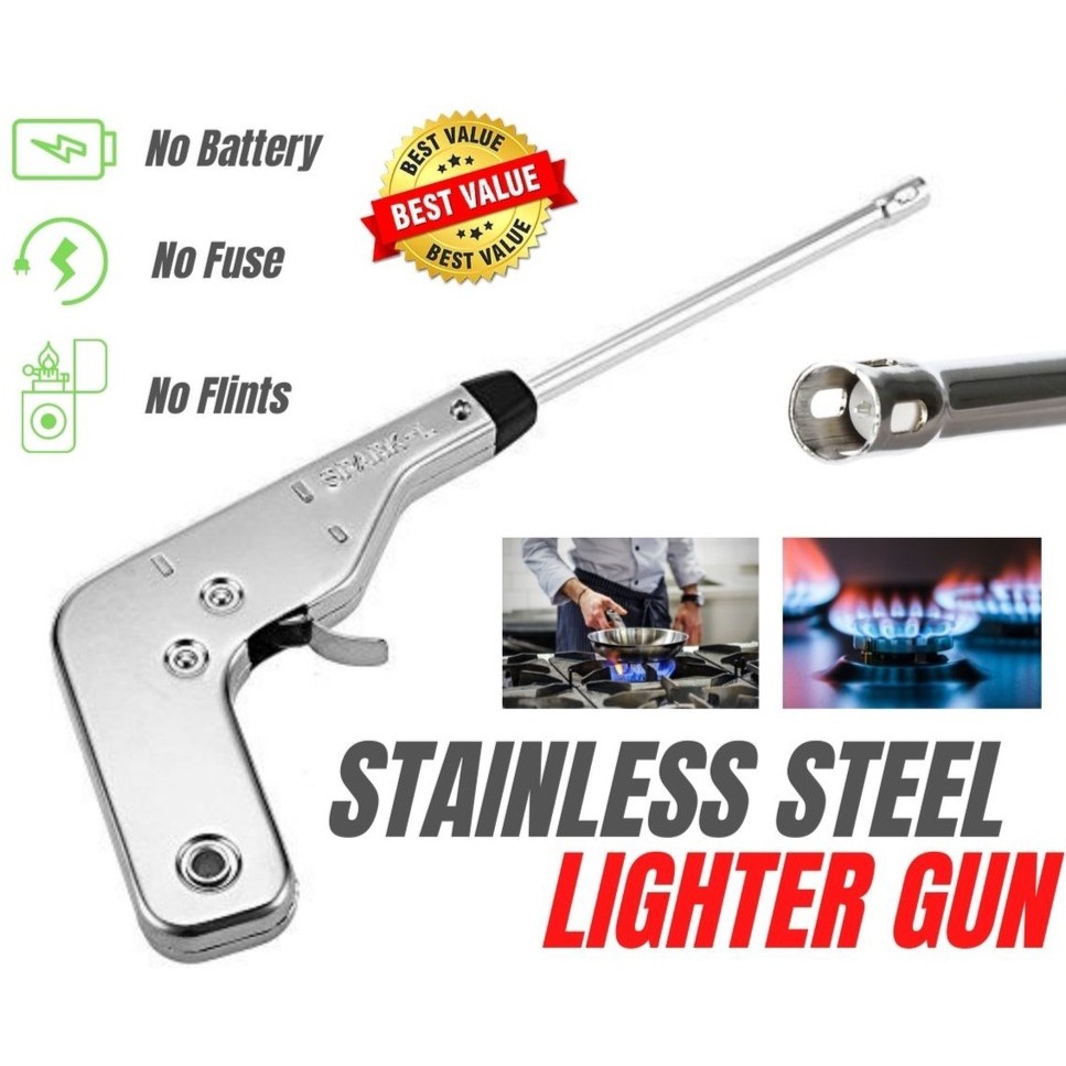 270mm VL Electronic Gas Ignition Torch Gun Lighter Spark Gas Burner ...