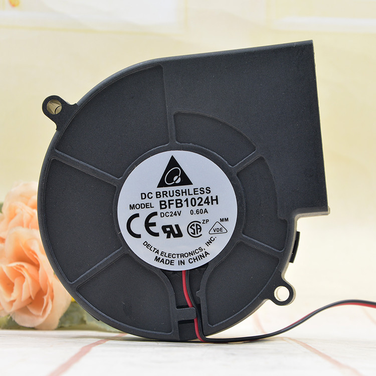 Bfb1024h 24v 0.60A 9cm Delta 9733 Blower High Air Volume Absorb Paper ...