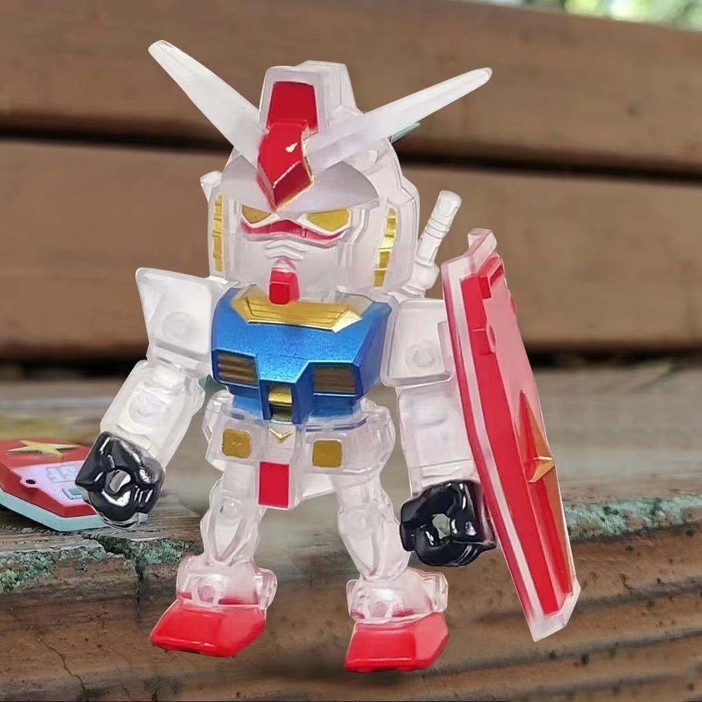 Mcdonald's Co-Branded Gundam Genuine Angus Yuanzu SD Transparent ...