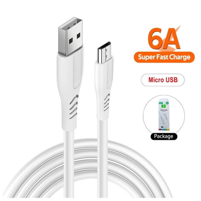 6A Fast Charge Data Transfer Cable For Type- Micro Usb Android {𝑹𝒆𝒂𝒅𝒚 ...