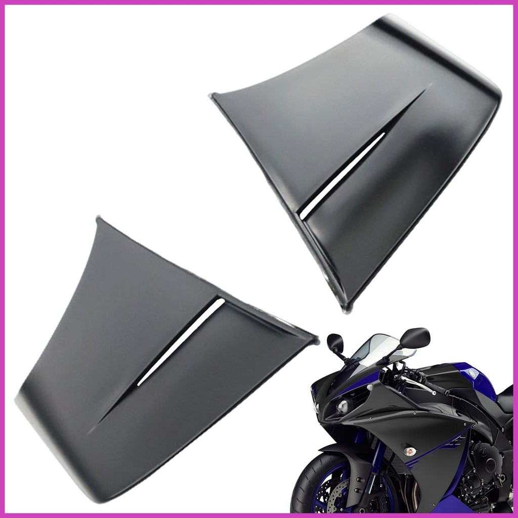 Aerodynamic Wing Spoiler Motorcycle Side Wind Fin Motorcycle Wings ...