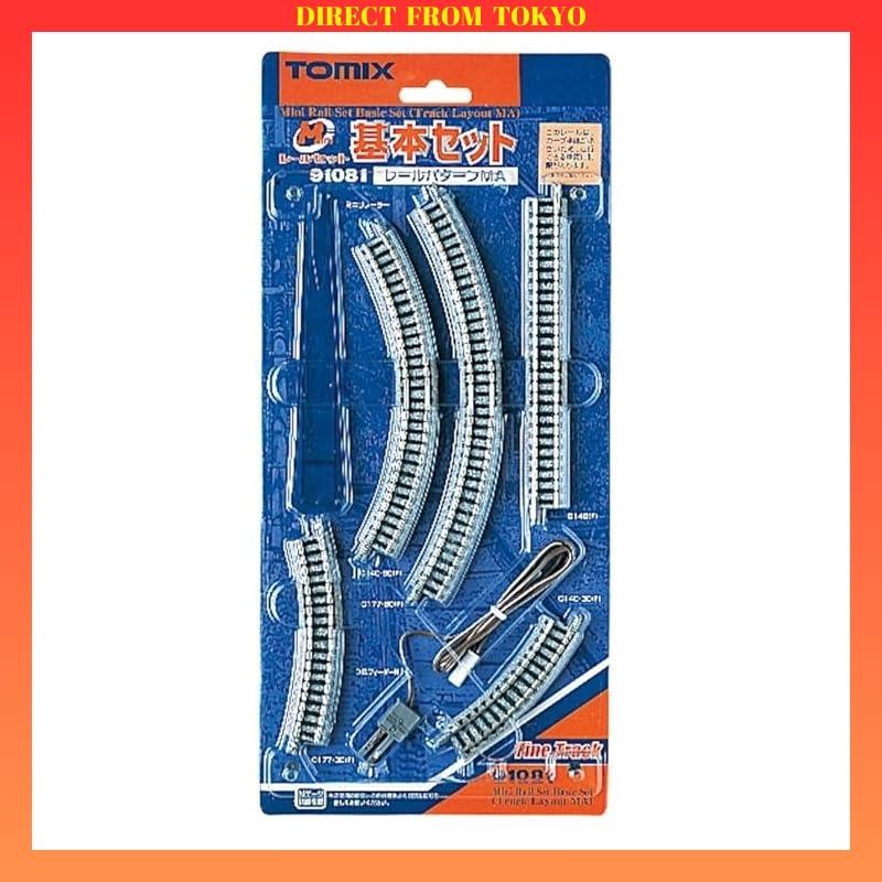 TOMYTEC TOMIX N Gauge Mini Rail Set Basic Set MA Pattern 91081 Railway Model Rail Set TOMIX N ...