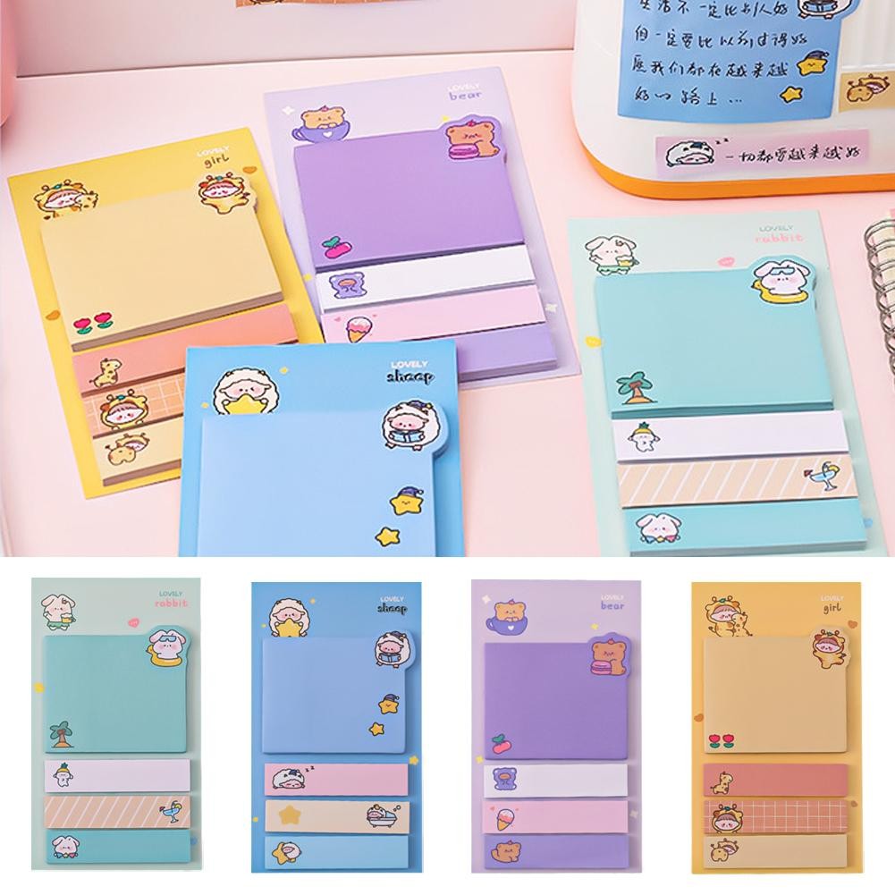 Cartoon Index Sticky Notes Tags Office Classification Notes Notes ...