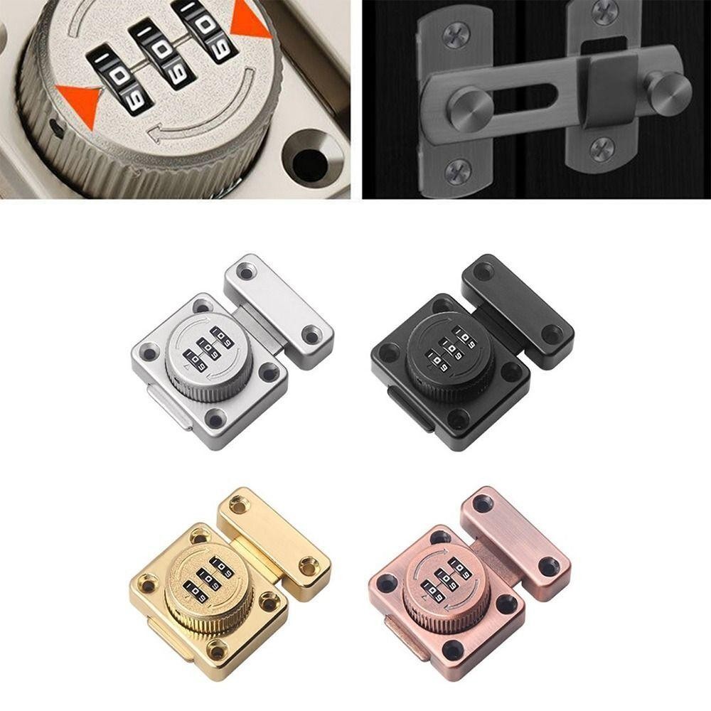 Combination Cabinet Lock, Anti-Pry 3-Digit Security For Swinging ...