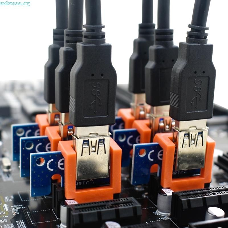 redsunaa Four Colors PCIE Slot 1x Board Buckle PCI-E X1 Holder Card USB ...