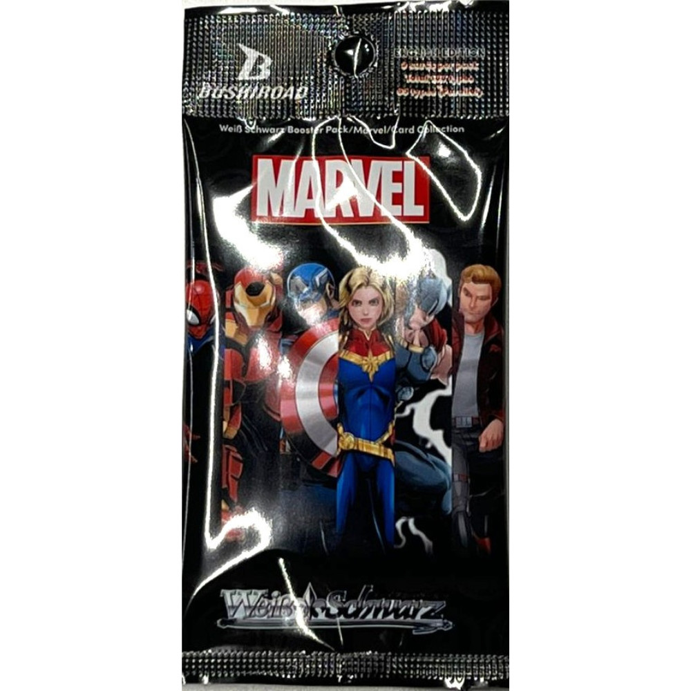 Weiss Schwarz English Trading Card Game Marvel Booster Pack | Shopee ...
