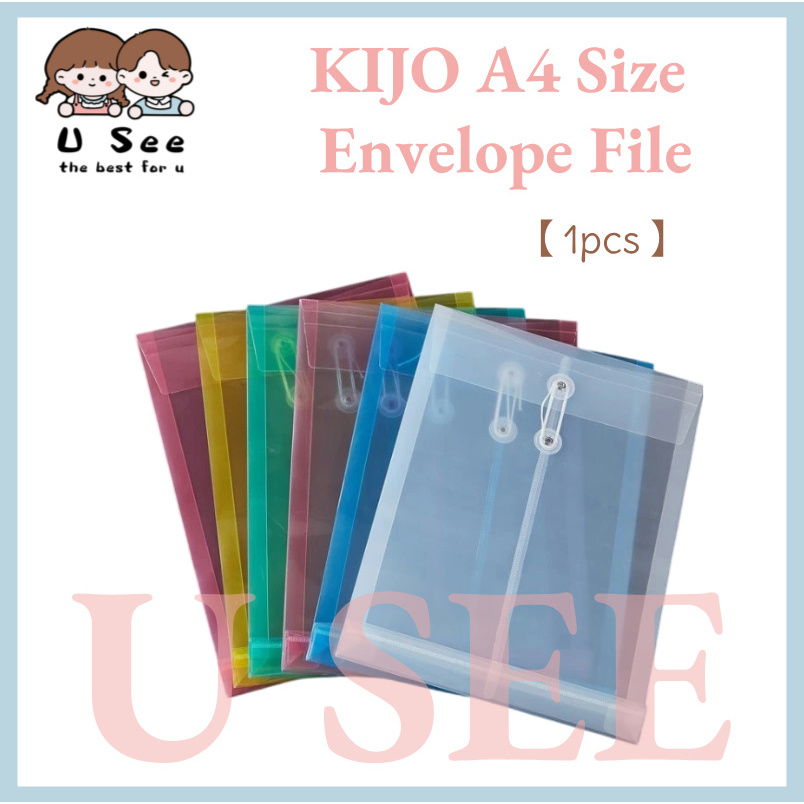 KIJO A4 Size Envelope File / Rope Document File / Fail Tali ...