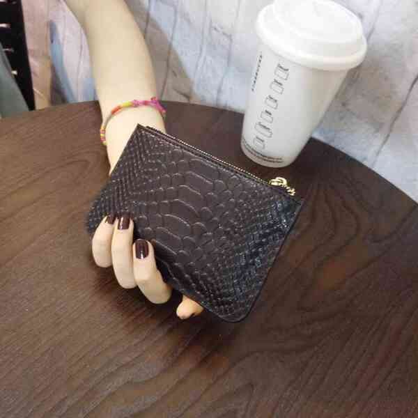 dompet dompet perempuan dompet wanita Dompet Kulit Wanita Slim Zipper ...