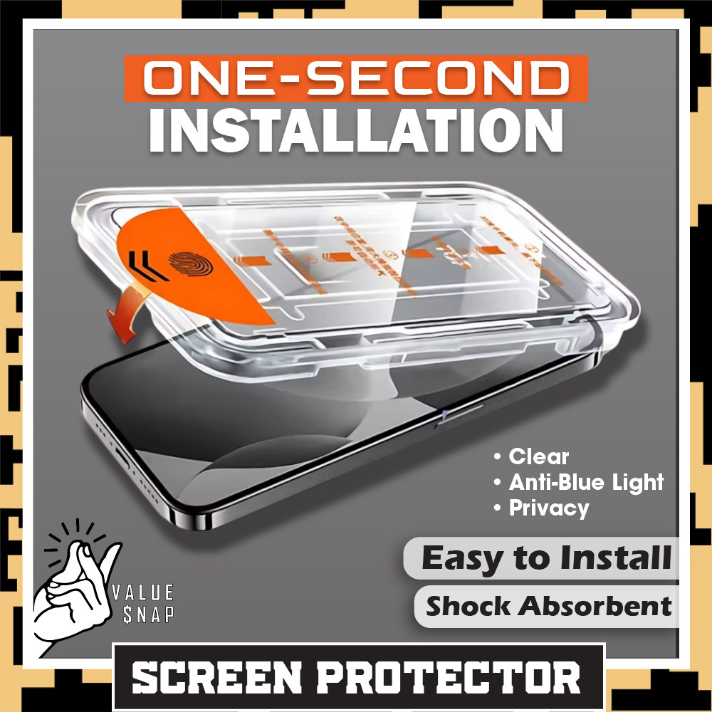 Screen Protector Iphone Tempered Glass Skrin Protector Privacy Matte ...