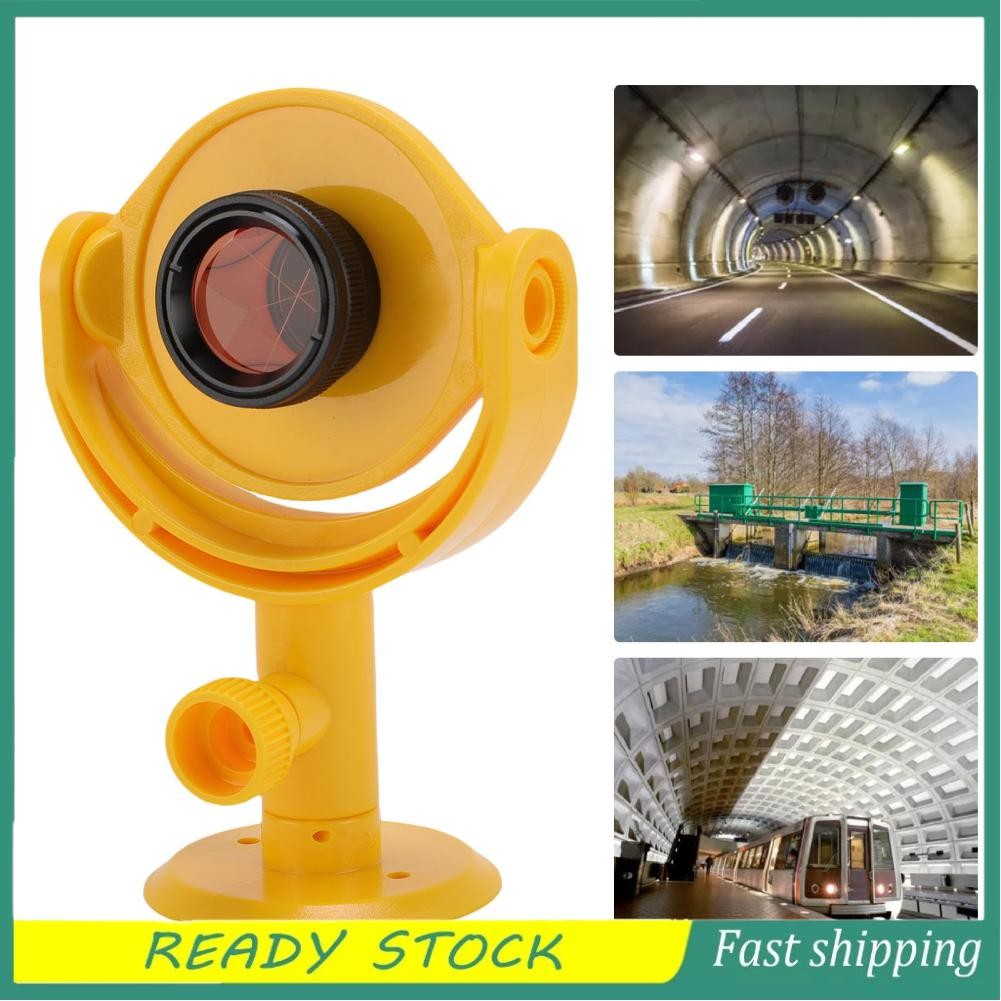 Total Station Prism Optical Glass Lens Mini Reflector Tiltable Design ...