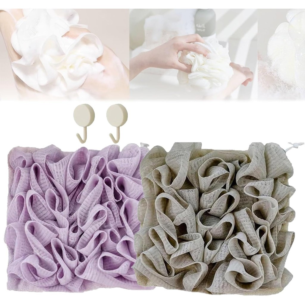Kain Lap Loofah untuk Sabun Bar, Loofah Bar Sabun, Kombo Kain Lap ...