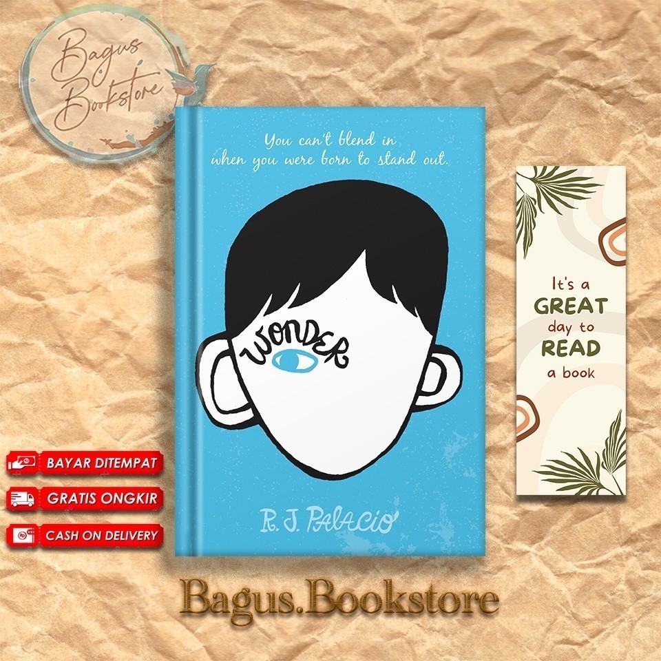Wonder - R. J. Palacio (English) - good.bookstore | Shopee Malaysia