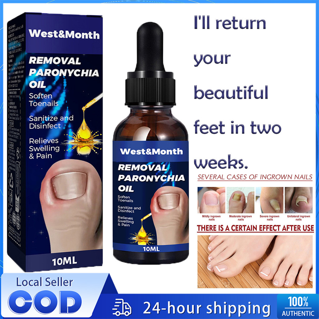10ML Removal Paronychia Oil Anti Bacterial Toenail repair liquid Anti ...