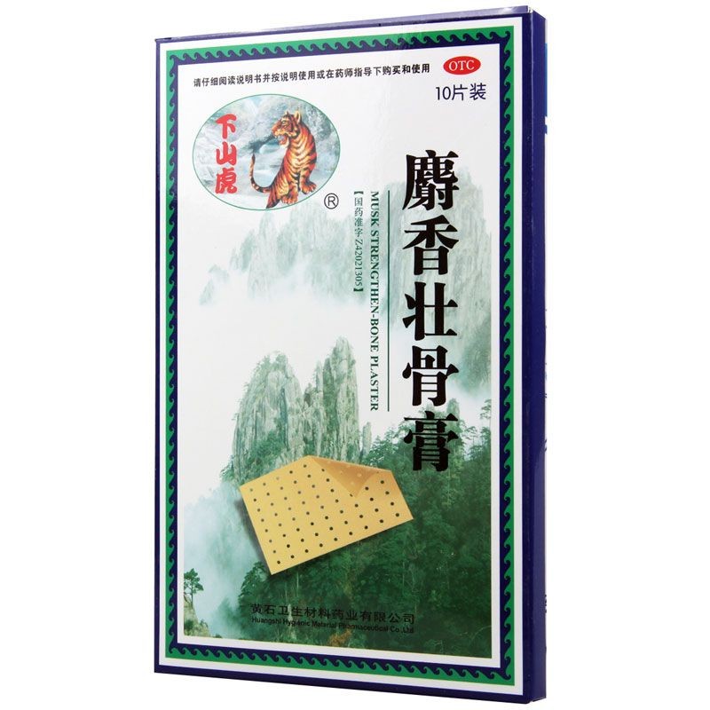 Xiashan Tiger Musk Bone Strengthen Ointment 10 patches/box analgesic ...