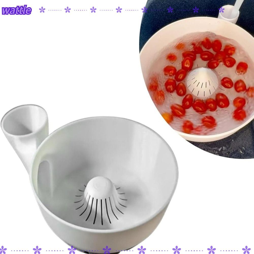 WATTLE Fruit Washing Basin, Rotation Turbocharger Automatic Vegetable ...