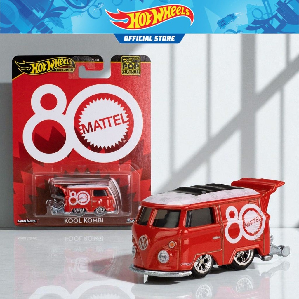 Hot Wheels Mattel 80th Anniversary Die-cast Vehicle Volkswagen Kool ...