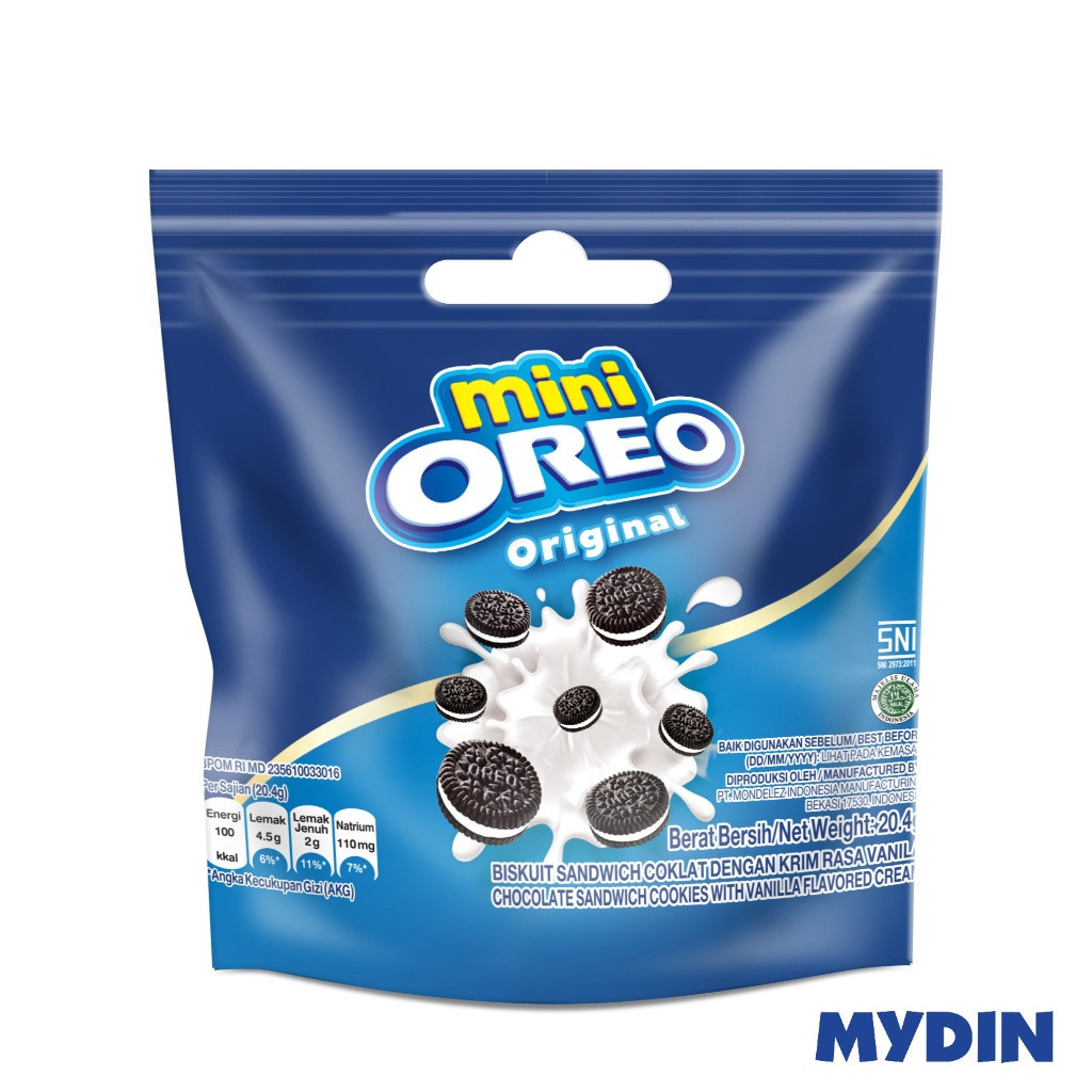 Oreo Mini Sandwich Cookies - Original (20.4g) | Shopee Malaysia