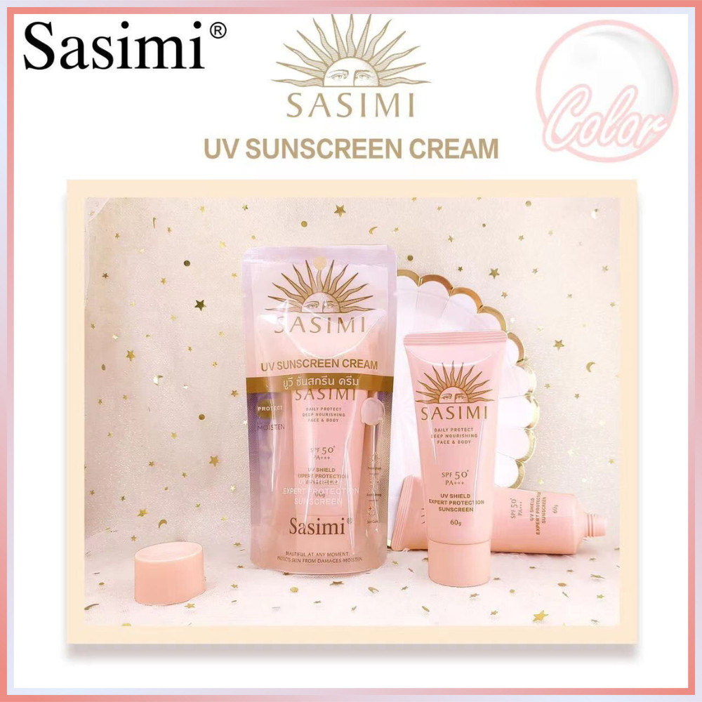 SASIMI UV SUNSCREEN CREAM EXPERT PROTECTION SPF50 PA+++ | Shopee Malaysia