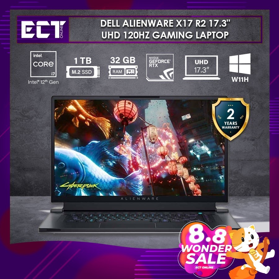 Dell Alienware X17 R2 17.3" UHD 120Hz Gaming Laptop (i7-12700H 4.70Ghz ...