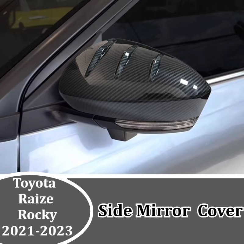 Toyota Raize/ Rocky 2021-2023 Carbon Trim/Glossy Black/Chrome Mugen ...
