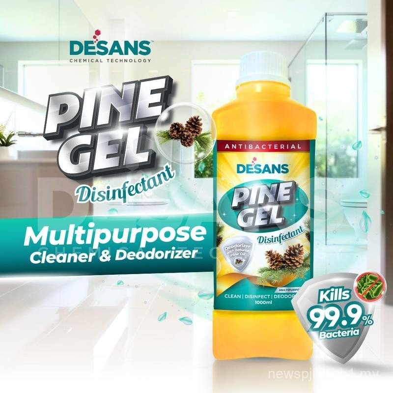 DESANS Pine Gel Disinfeksi ( Disinfectant ) 1000ml | Hospital Grade ...