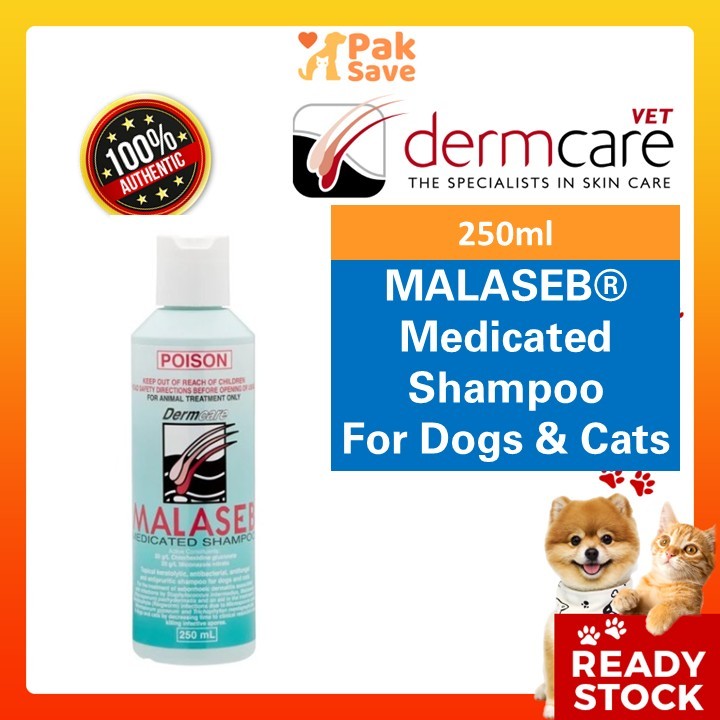 Dermcare Malaseb Medicated Shampoo 250ml - Antibacterial And Antifungal ...