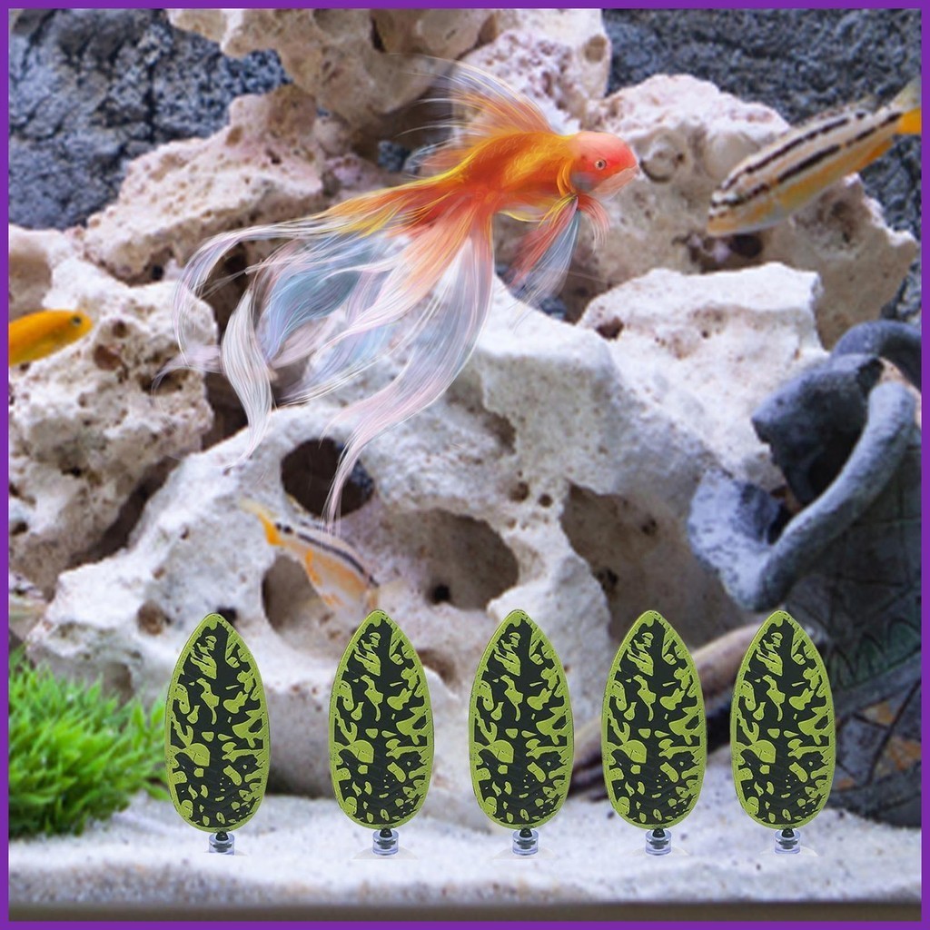 Betta Fish Tank Leaf Betta Fish Hides 10 Pcs Safe Highly Simulate Easy ...