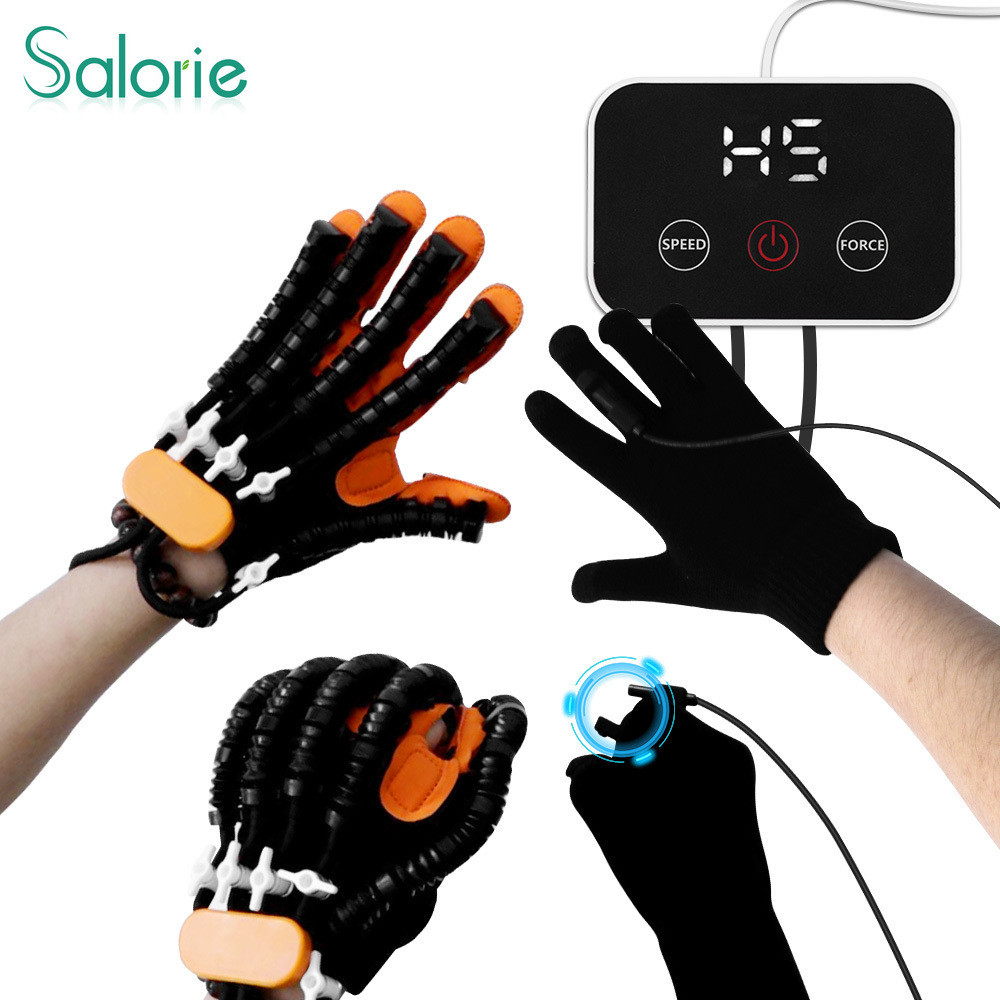 Rehabilitation Robotic Gloves Stroke Hemiplegic Hand and Finger Therapy ...