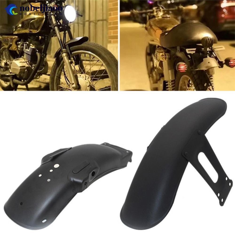 NOBELJIAOO Universal Motorcycle Retro Front Mudguard Front Wheel Fender ...