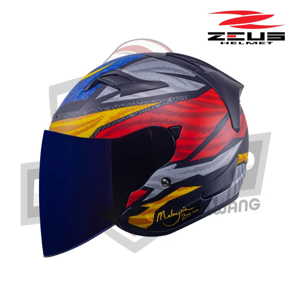 ZEUS Helmet ZS-627 Merdeka Limited Edition (670 Units Only Produce ...