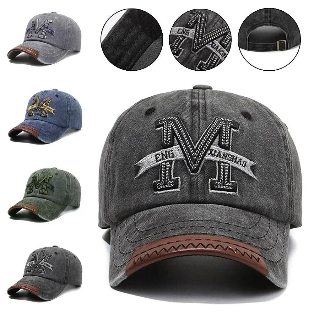 Unisex Vintage Cotton Snapback Caps Men Baseball Cap Hats For Women M ...