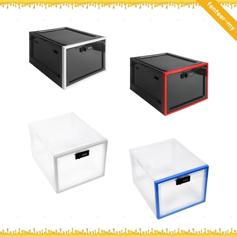 [FenteerMY] Lockable Box Multipurpose Compact Locking Container for ...