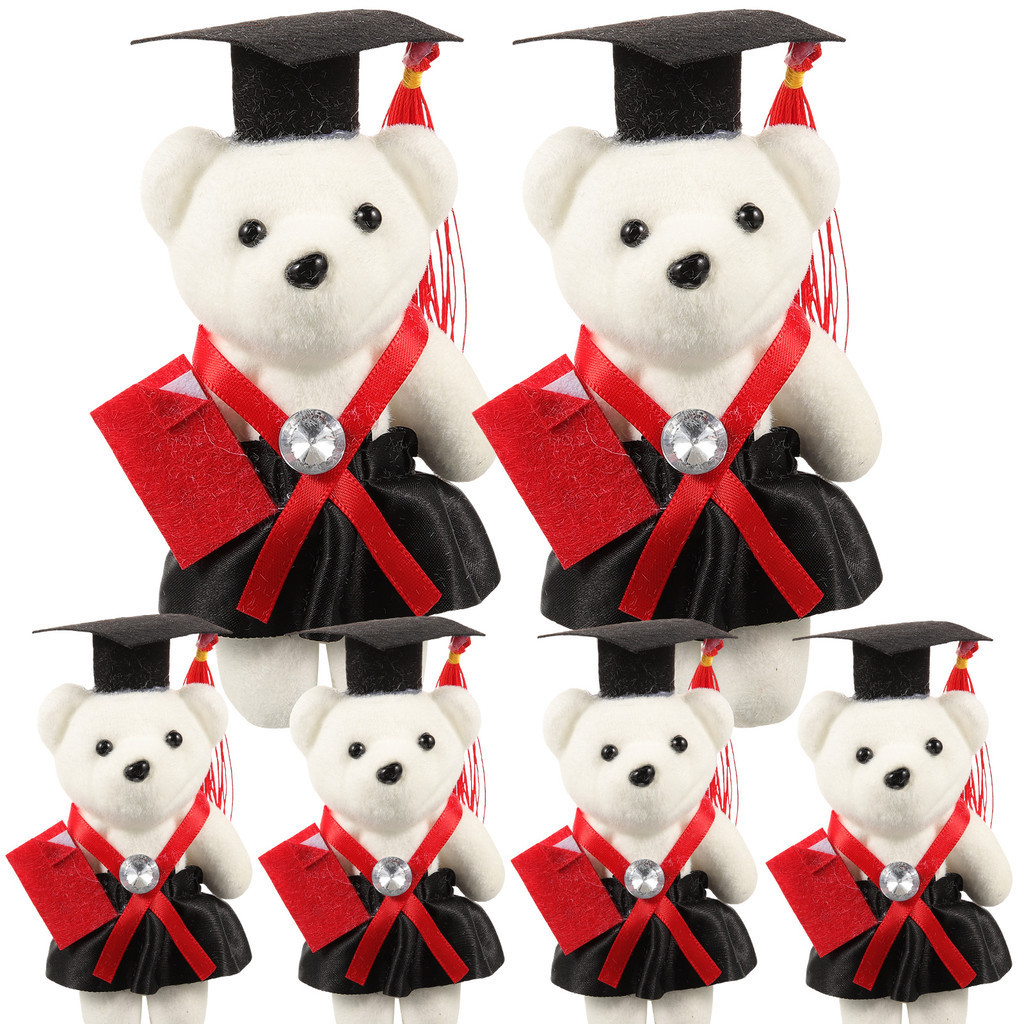 【READY STOCK】6pcs Graduation Bear Premium Multi-purpose Graduation Bear ...